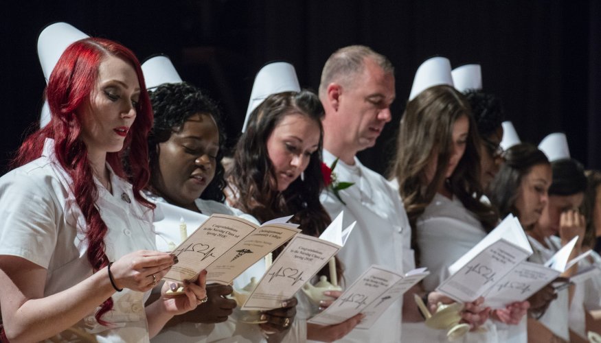 Healthcare Department Holds Several Pinning Ceremonies